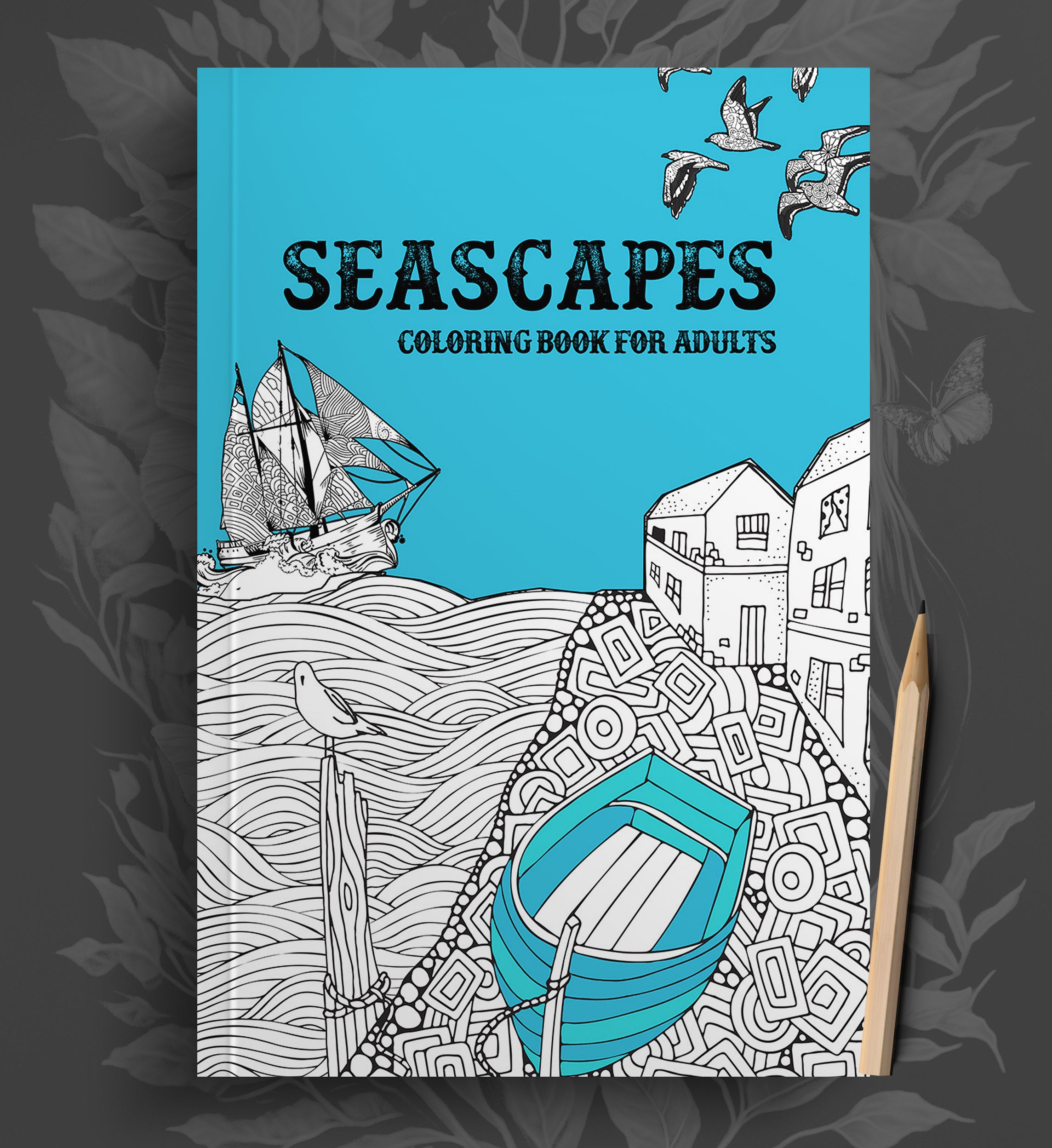 Seascapes Coloring Book Zentangle (Printbook) – Monsoon Publishing USA