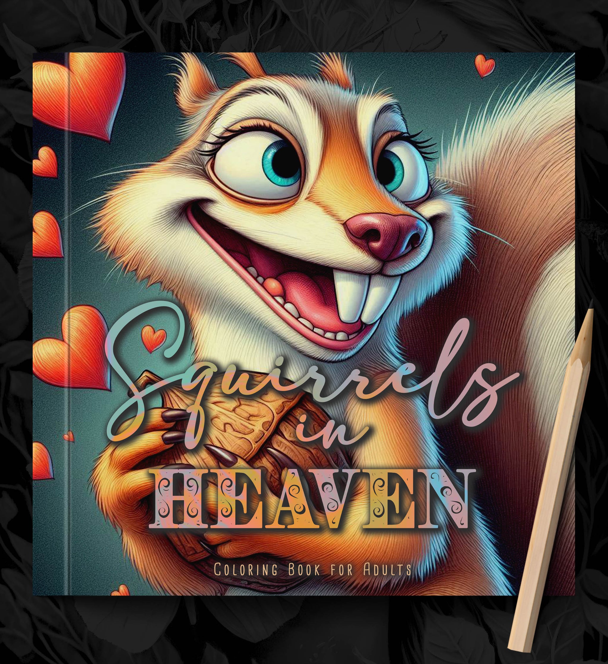 Autumn Squirrels Coloring Book 2 (Printbook) – Monsoon Publishing USA