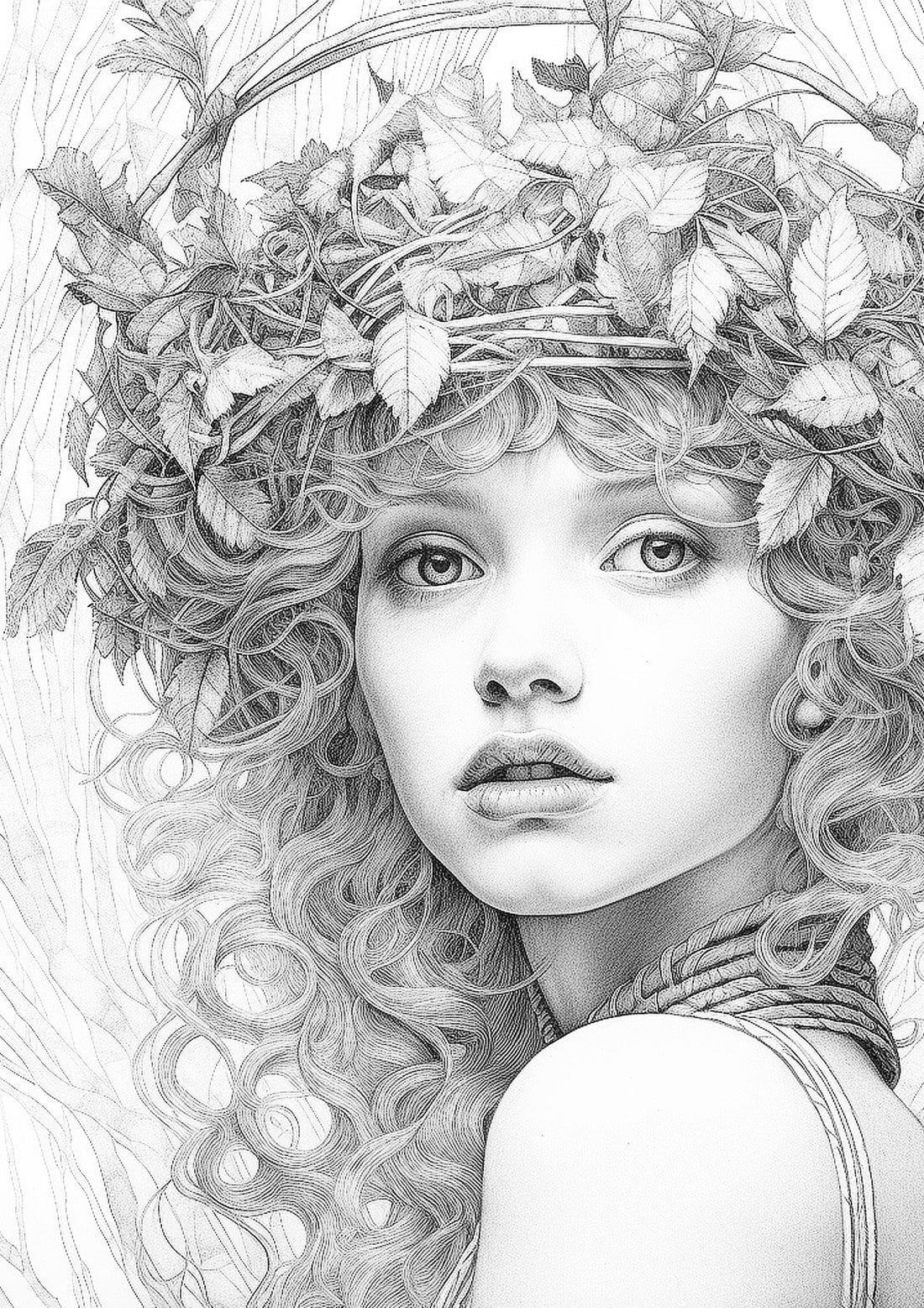 Best of Portraits Coloring Book (Digital) – Monsoon Publishing USA