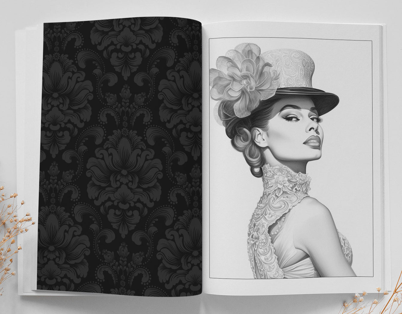 Cabaret Coloring Book Grayscale (Digital) – Monsoon Publishing USA