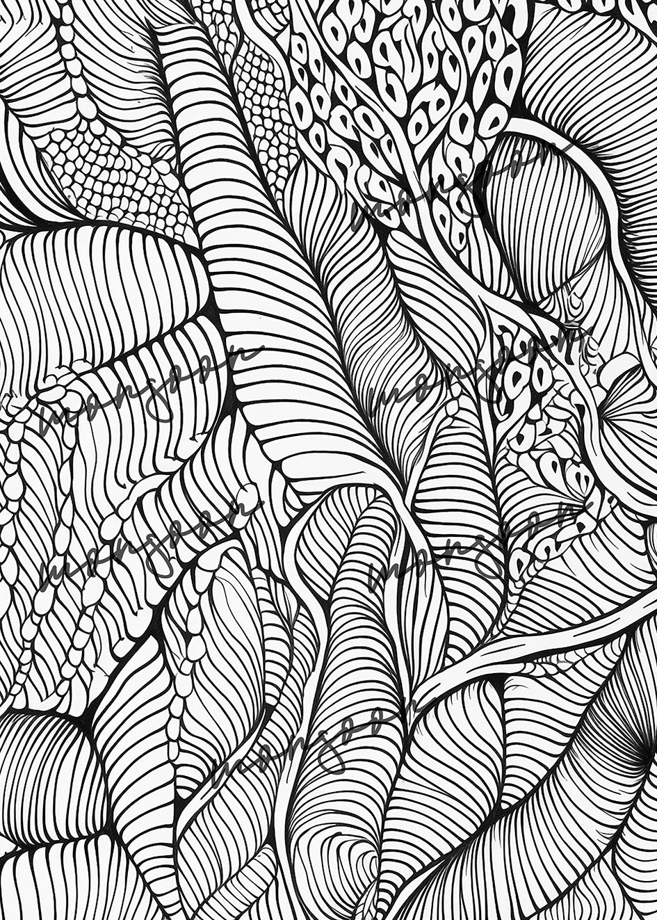 Calming Patterns Coloring Book (Printbook) – Monsoon Publishing USA
