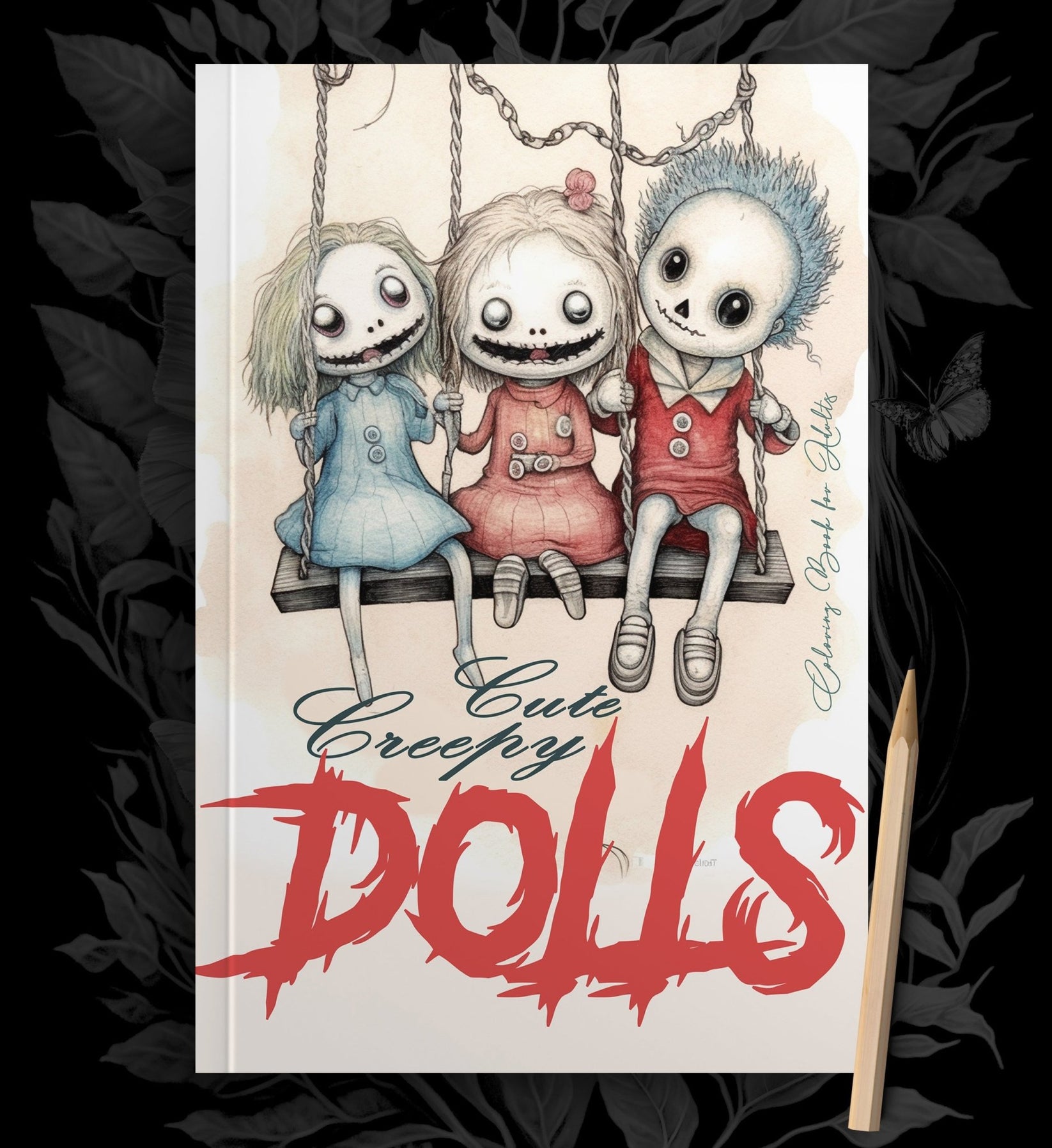 Cute Creepy Dolls Coloring Book (Printbook) – Monsoon Publishing USA