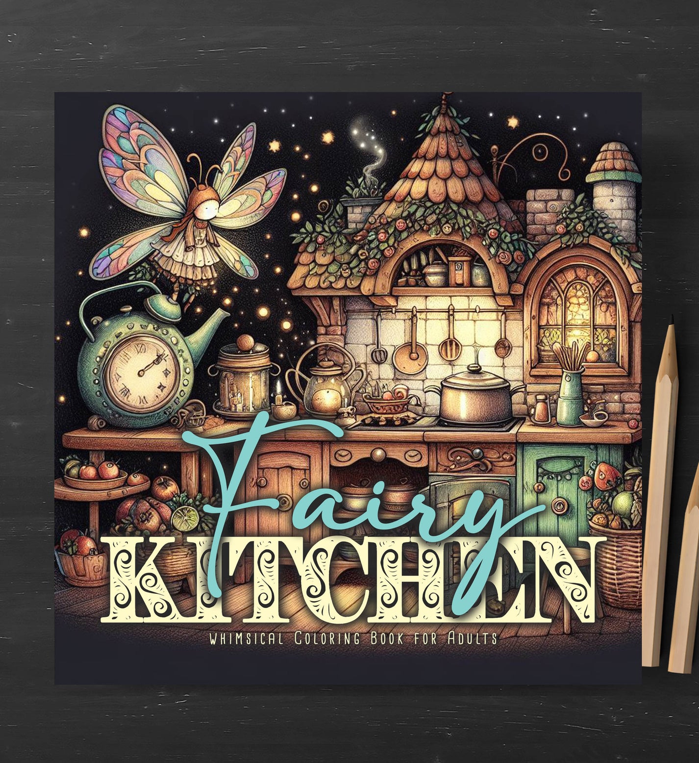 Fairy Kitchen Coloring Book (Printbook) – Monsoon Publishing USA