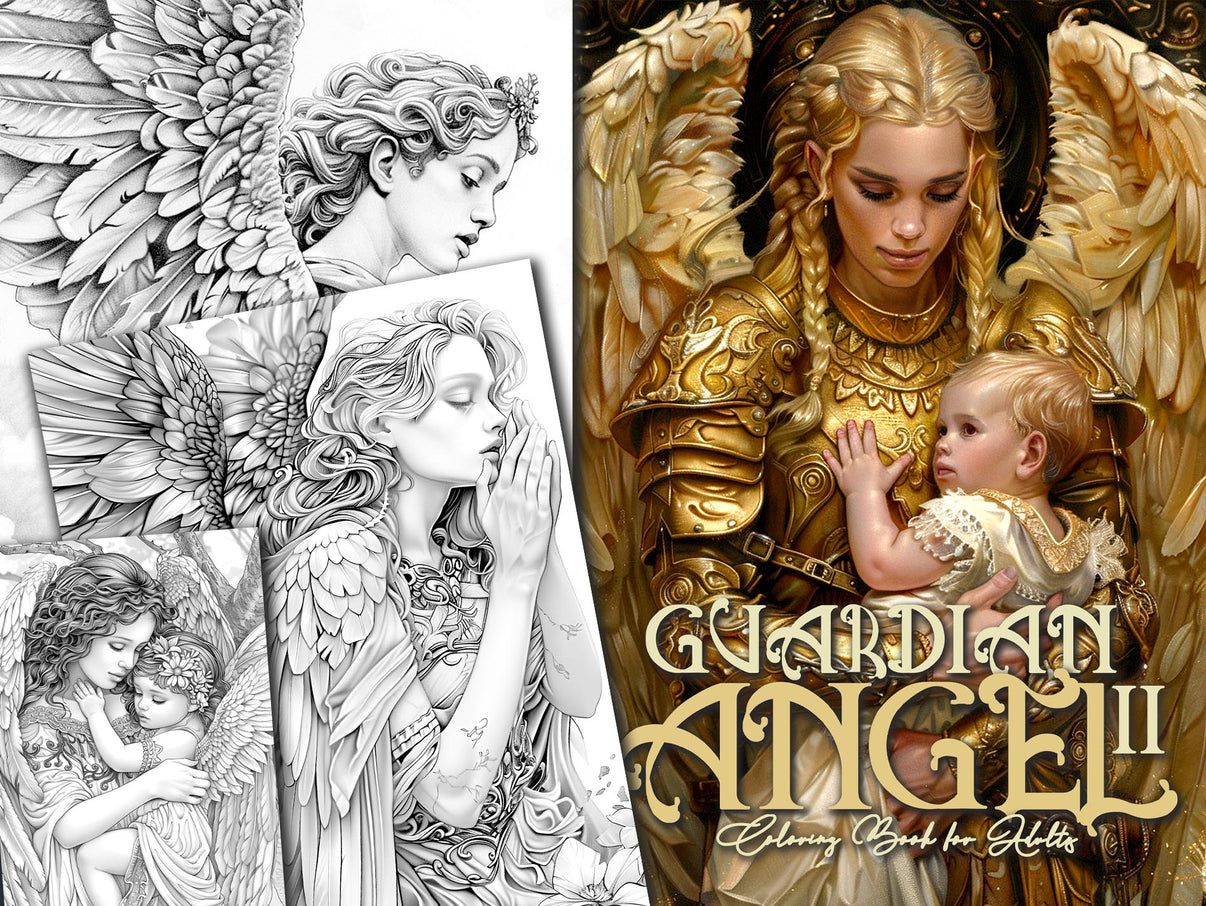 Guardian Angels 2 Coloring Book (Digital) – Monsoon Publishing USA