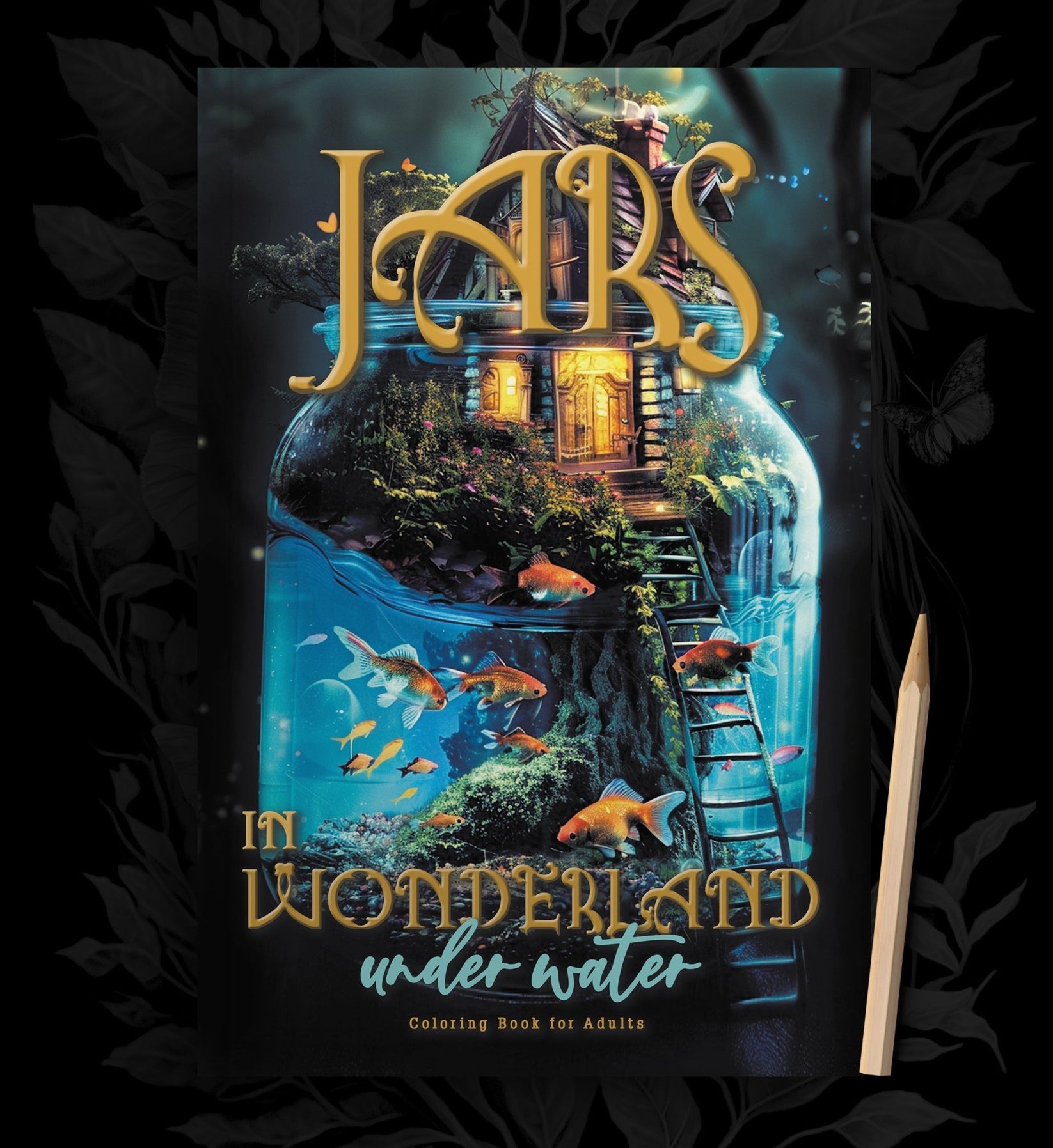 Jars in Wonderland under Water Coloring Book (Digital) – Monsoon ...