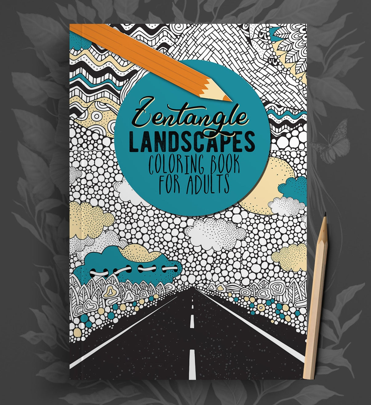 Landscapes Coloring Book Zentangle (Printbook) – Monsoon Publishing USA