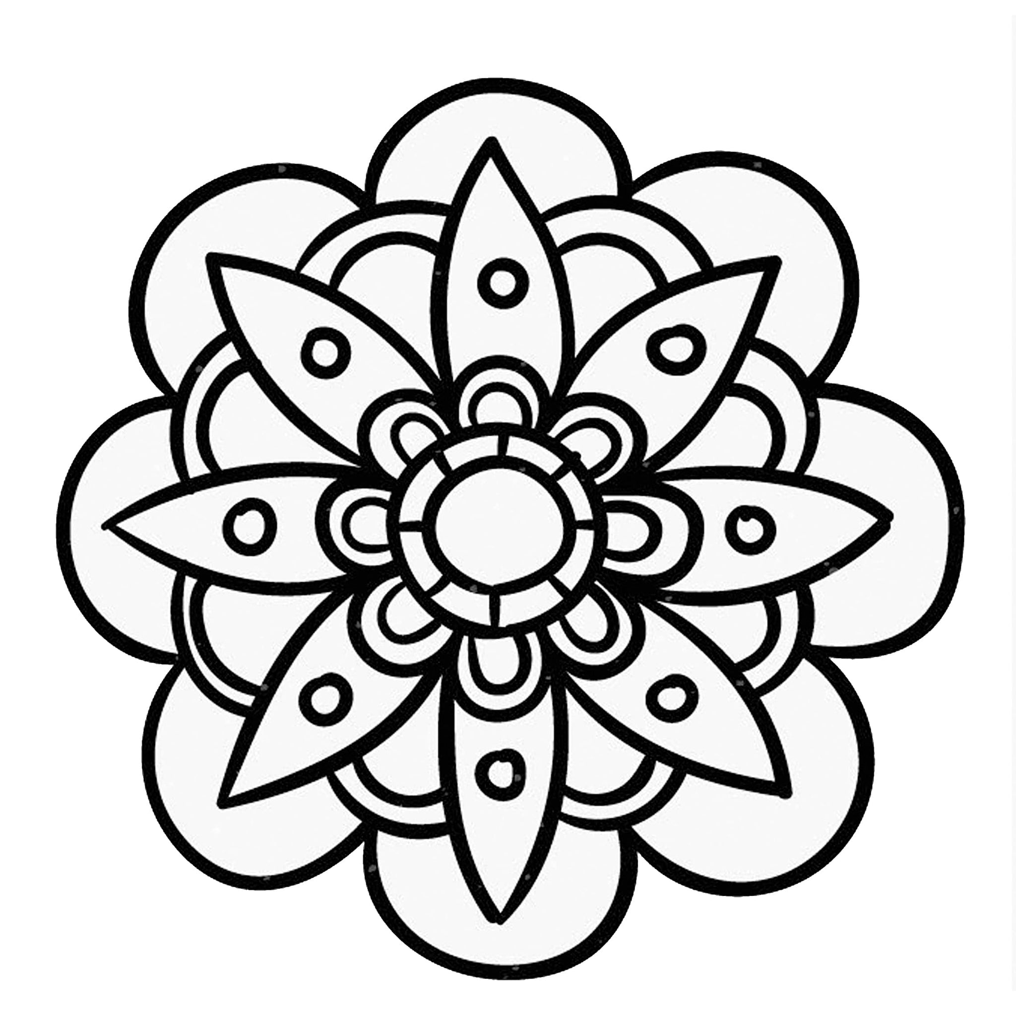 Mandalas for Seniors Coloring Book (Digital) – Monsoon Publishing USA