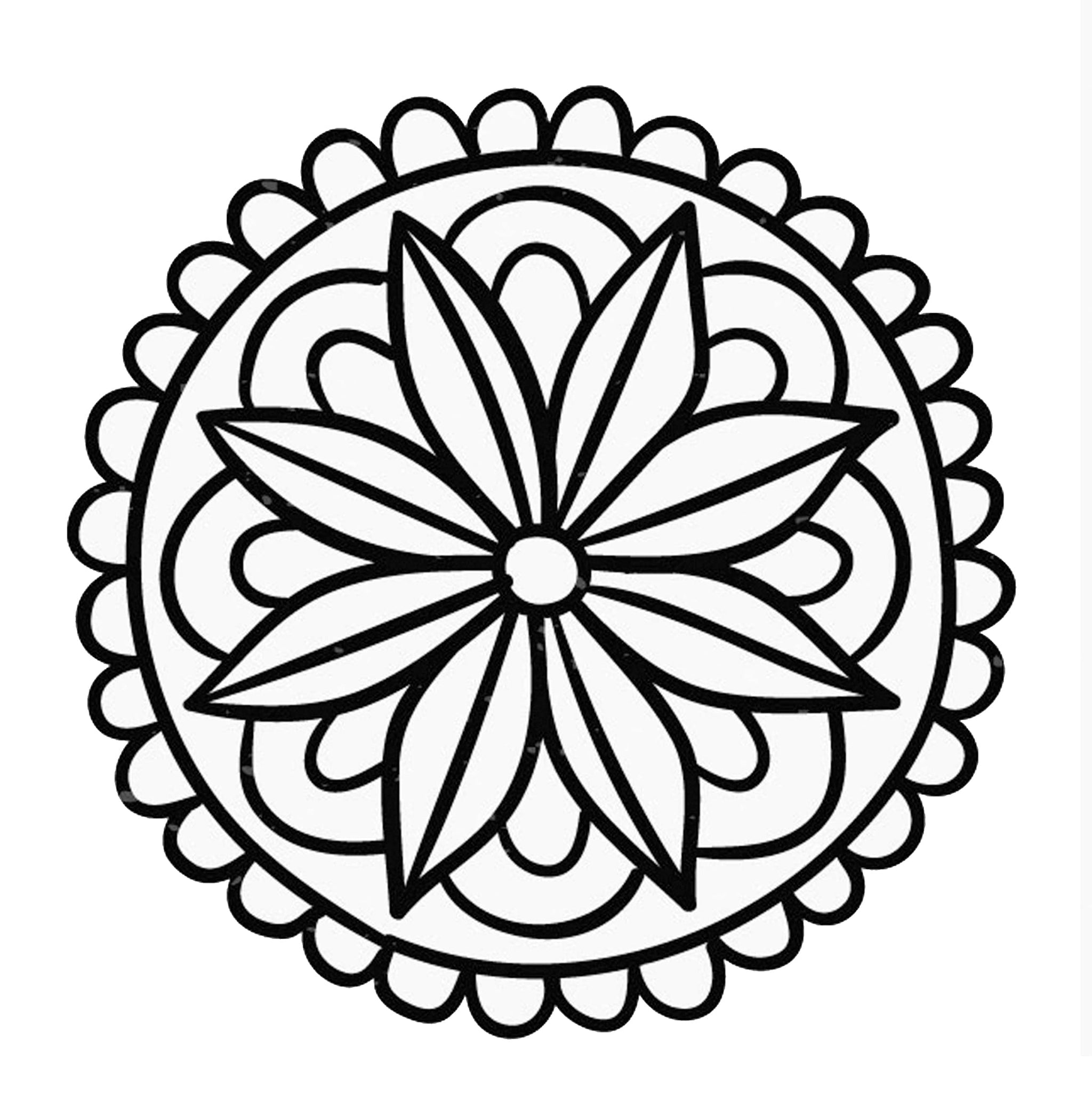 Mandalas for Seniors Coloring Book (Printbook) – Monsoon Publishing USA