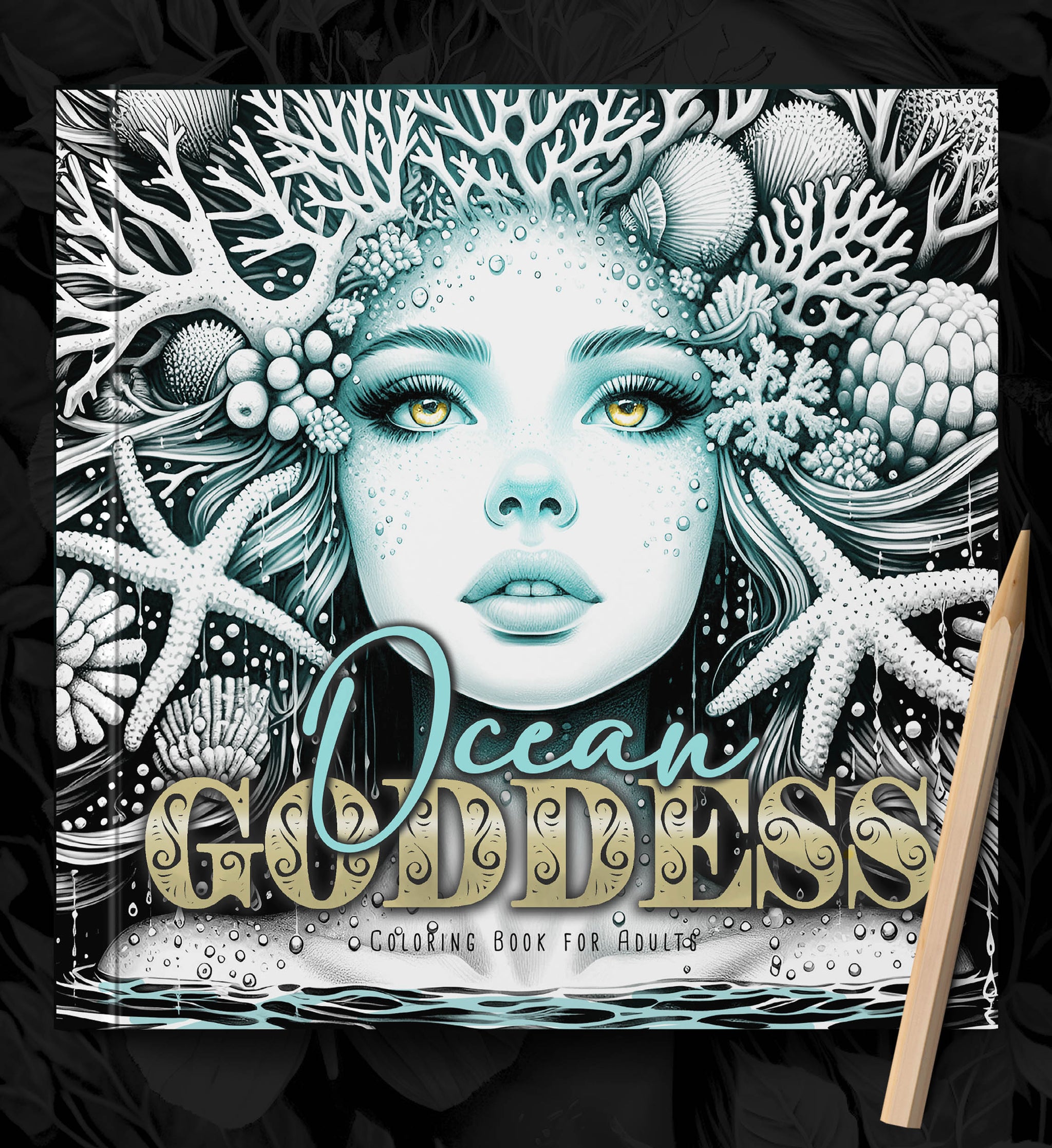 Ocean Goddess Coloring Book (Printbook) – Monsoon Publishing USA