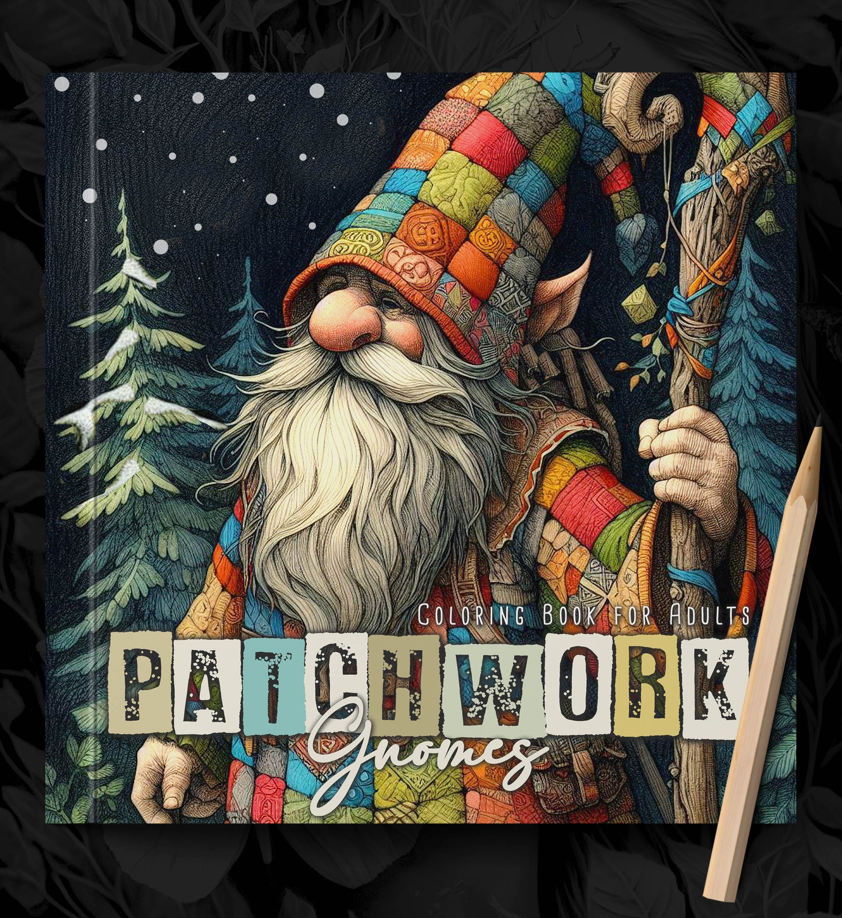 Patchwork Gnomes Coloring Book (Printbook) – Monsoon Publishing USA