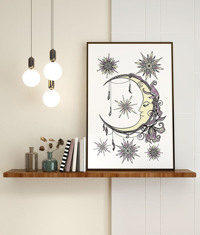 Sun Moon Stars Coloring Book (Printbook) – Monsoon Publishing USA