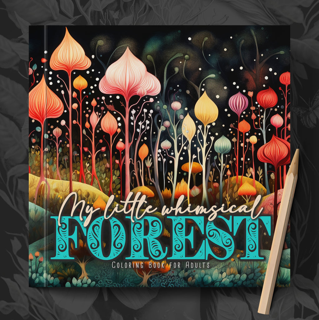 Whimsical Forest Autumn Coloring Book (Printbook) – Monsoon Publishing USA